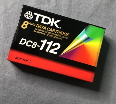 TDK DC8-112 8MM Data Cartridge NEW SEALED | eBay