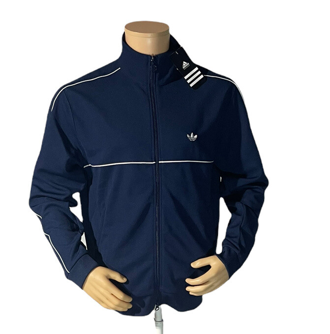 Adidas Mens Originals Tracktop Navy Indigo Track Jacket Size Medium ...