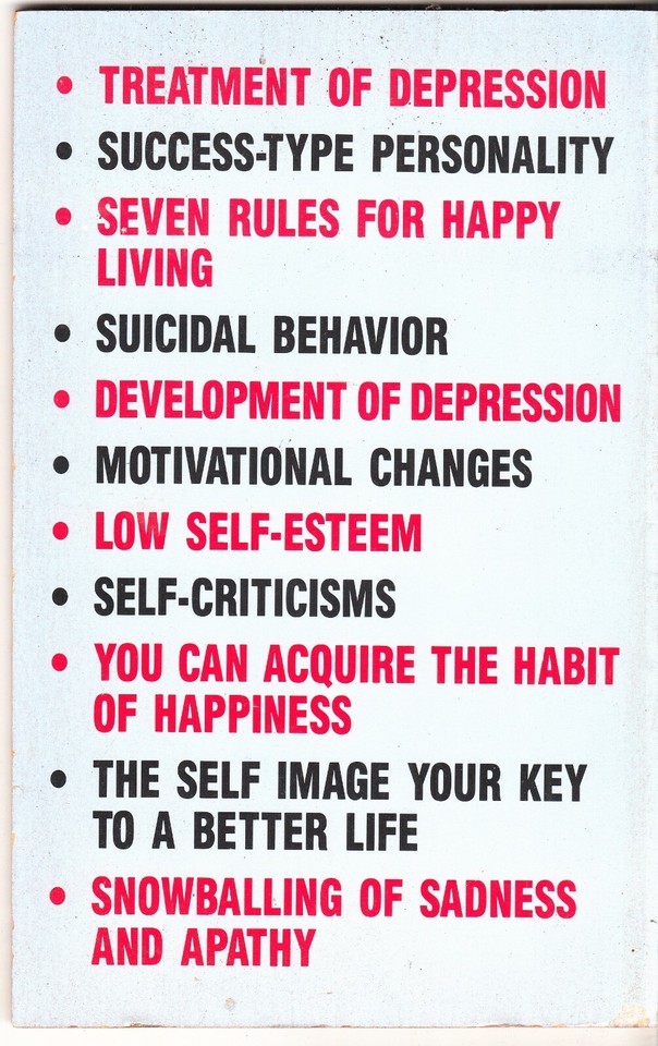 Win Over Depression-I Am No Longer A Victim-Rocco Oppedisano-Book | eBay