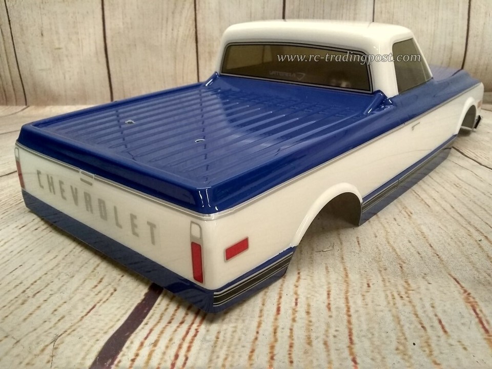 72 Chevy C10 Custom Painted RC Car Body 1/10 OnRoad Vaterra/Losi V100/4 ...