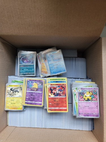 Pokemon Cards Bulk Lot 7000 Cards English HOLO & REVERSE SV & SWSH Sets ...