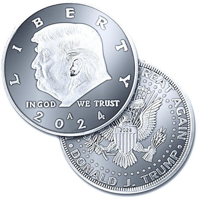 Donald Trump Silver Coin 2024 with Certificate of Authenticity ...