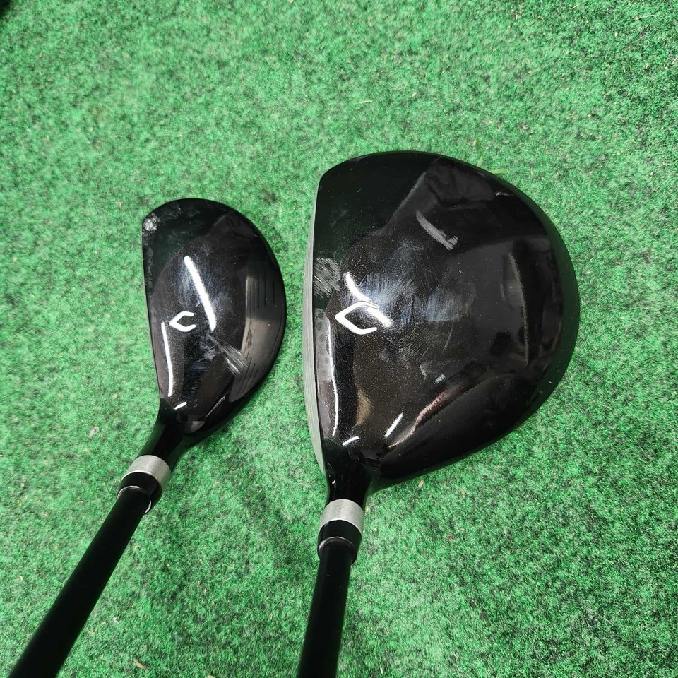 Top Flite Junior 6 Piece Golf Club Set RH 7 9 SW Hybrids Driver Putter ...