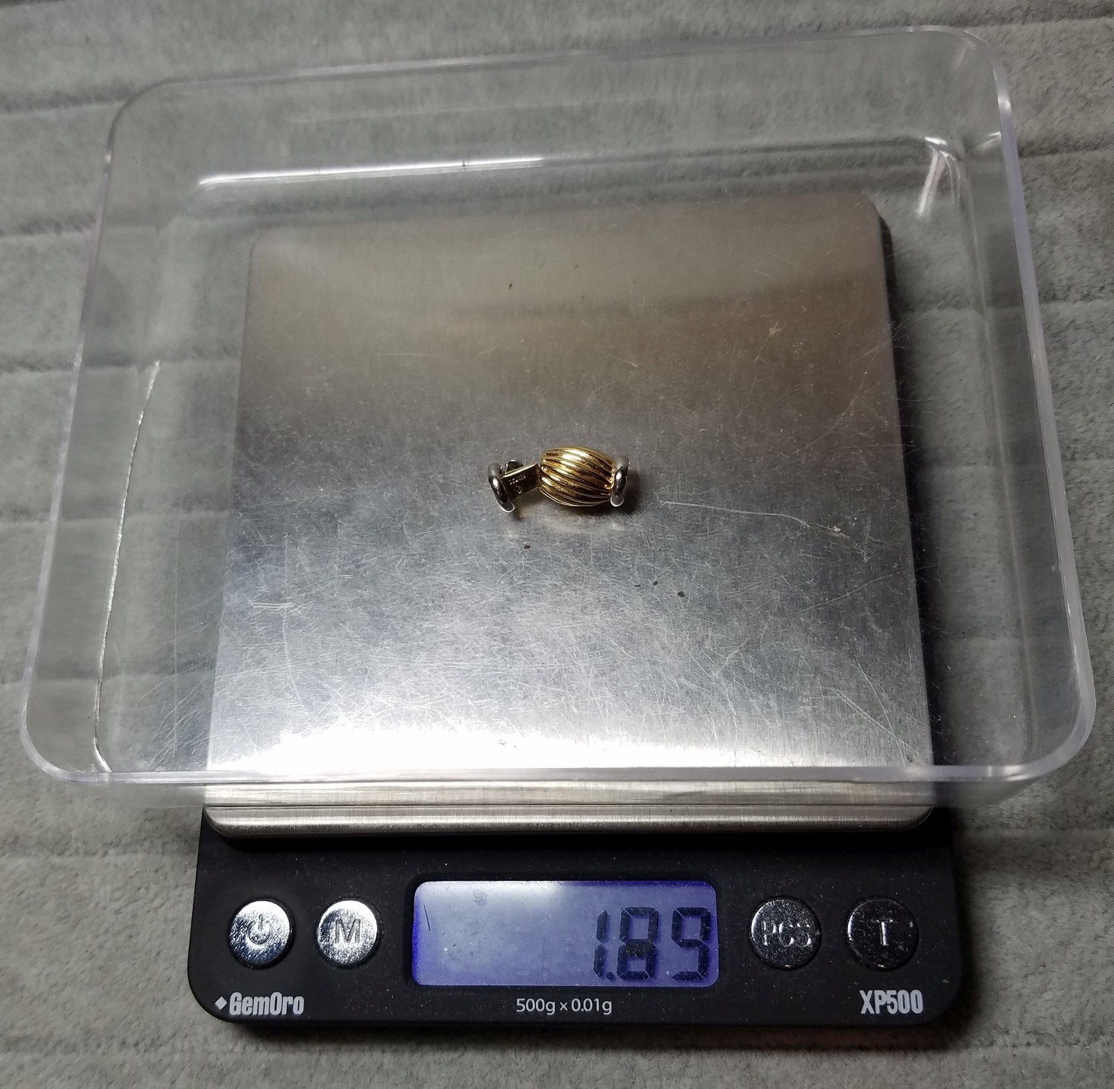 SOLID 18K GOLD Scrap/Use Jewelry Piece ~ 1.89 GRAMS | eBay