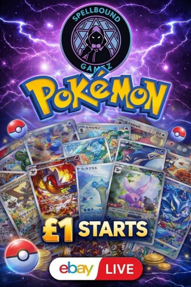 Pokémon TCG Minty Singles - £1 Start - eBay Live