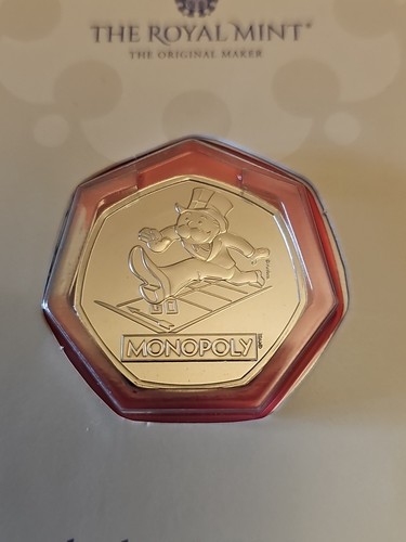 Royal Mint 2025 Strike Your Own Monopoly 50p BU Coin... | eBay UK