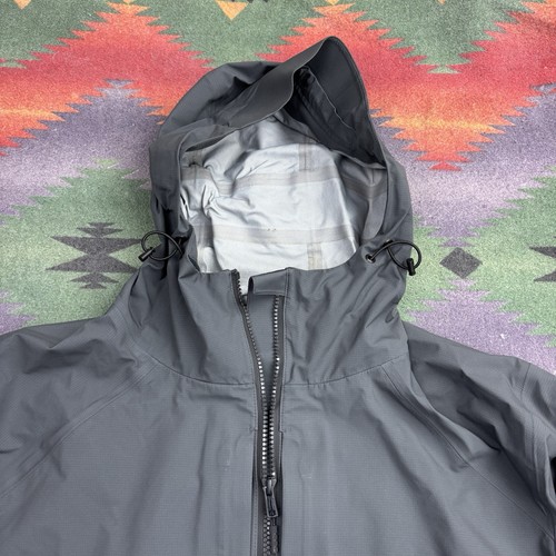 Triple Aught Design TAD Raptor Rain Jacket Mens Large Gray Gunship ...