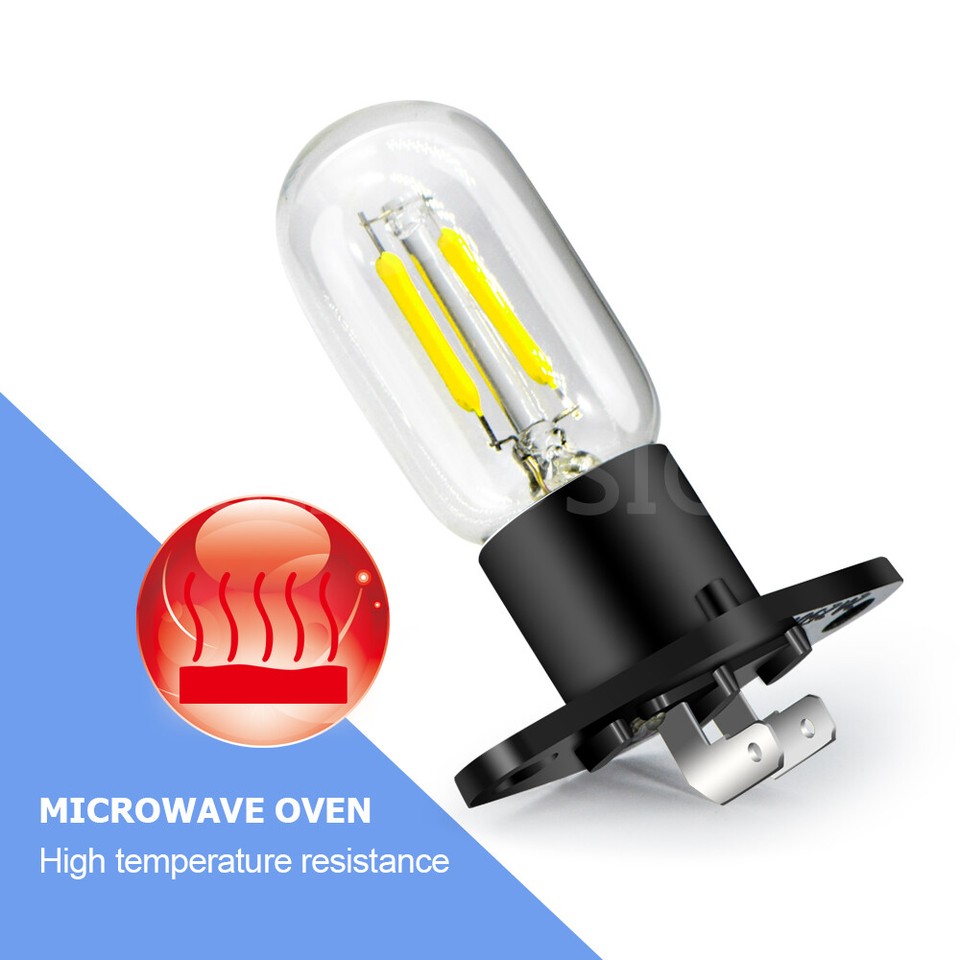 1PC T170 Z187 LED Bulb 25W Microwave Oven Lamp 2 Pin 110V For Panasonic ...