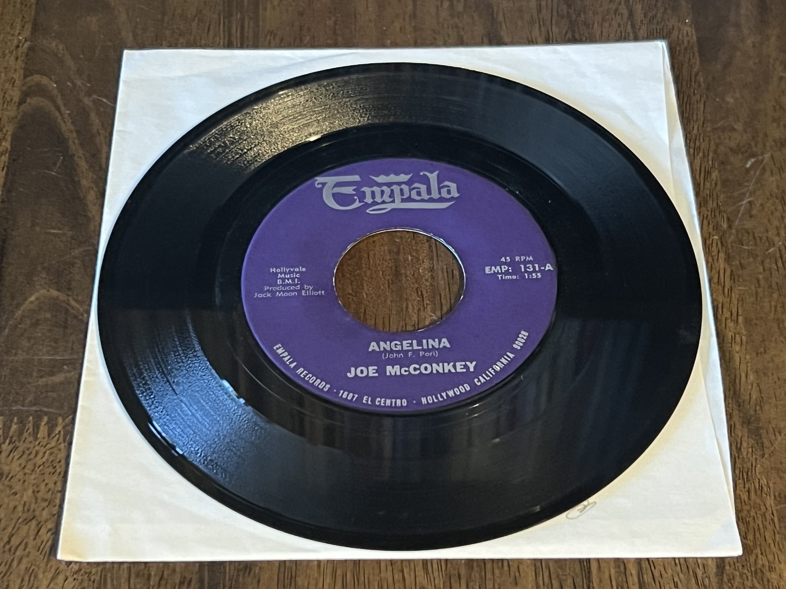 Joe McConkey - Angelina (7", Single) (Very Good (VG)) - 2046320186 | eBay
