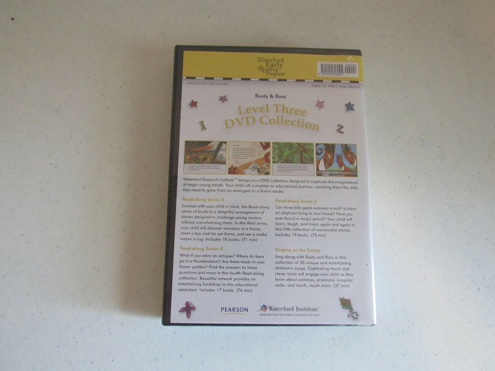 NEW Sealed Rusty and Rosy LEVEL THREE 3 DVD Waterford Early Reading ...