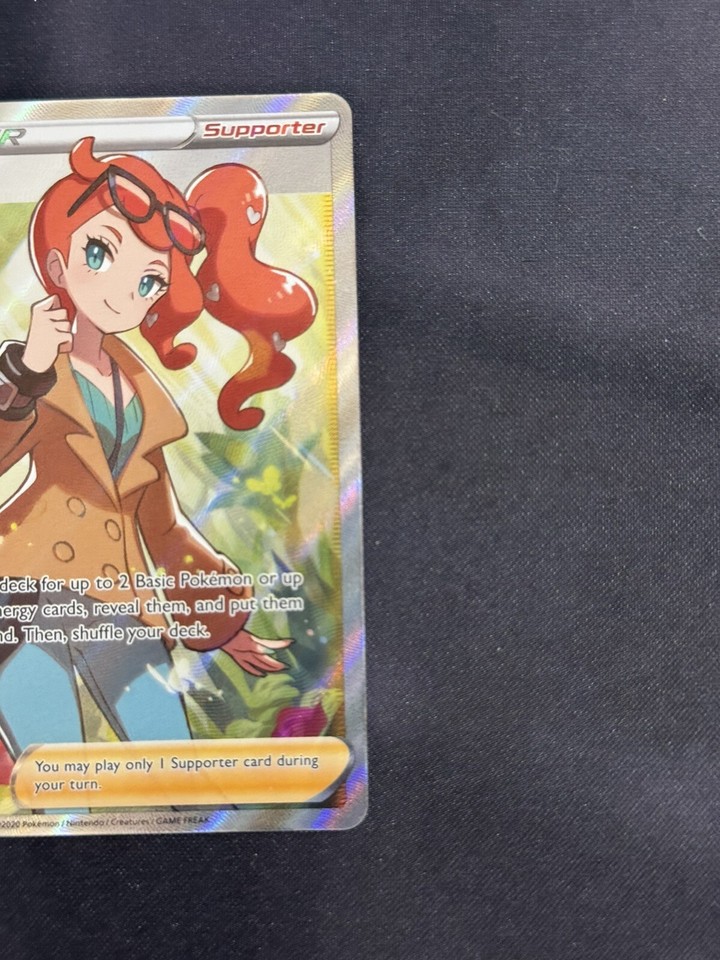Pokémon TCG Sonia Rebel Clash 192/192 Holo Rare Full Art NM+ | eBay