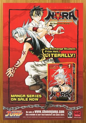 2008 Nora Manga Series Vintage Print Ad/Poster Authentic Anime Promo ...