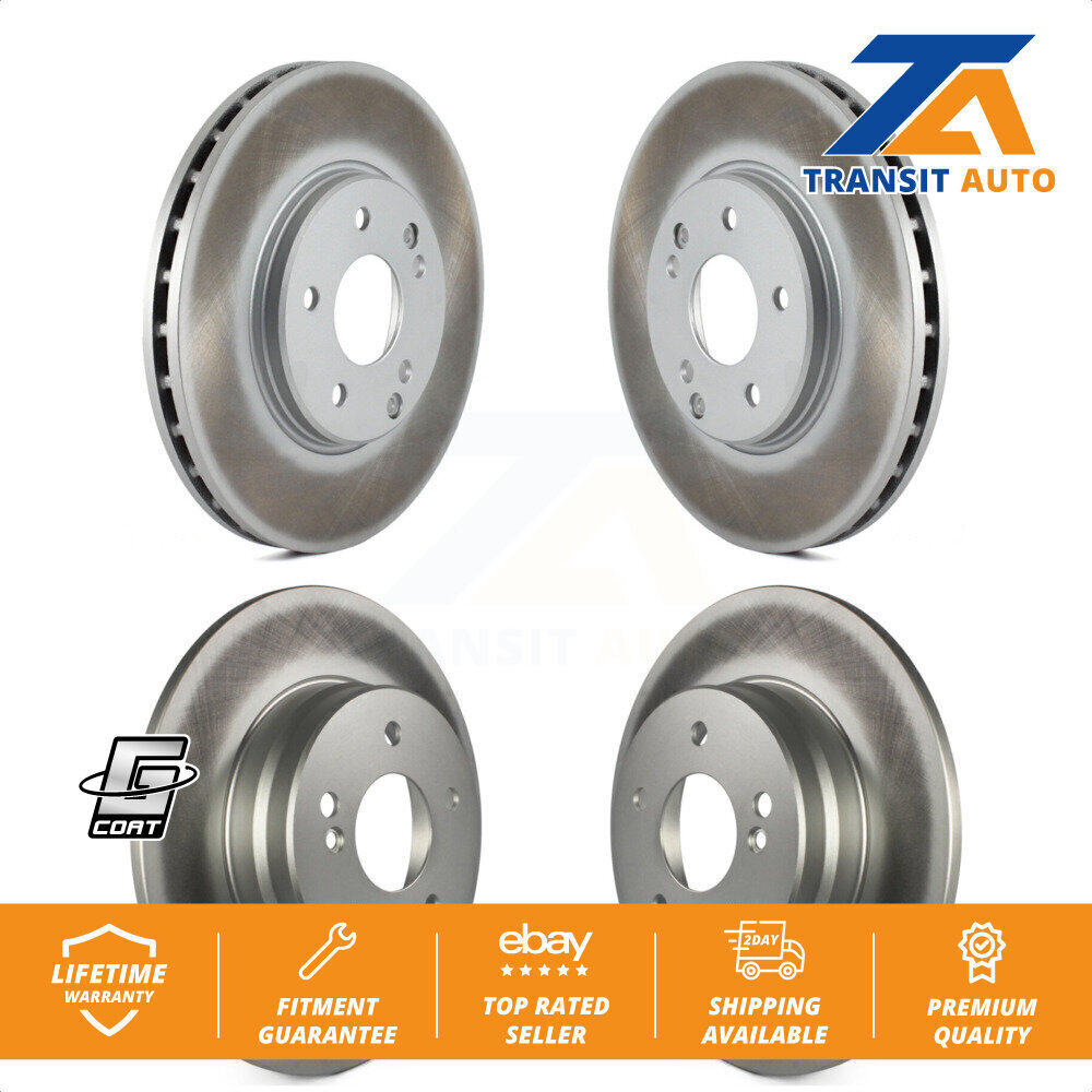 Front Rear Coated Brake Rotor Kit For Mercedes-Benz E320 CLK320 C240 ...