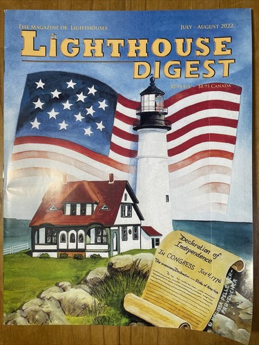 LIGHTHOUSE DIGEST - The Magazine of Lighthouses - July - August 2022 | eBay