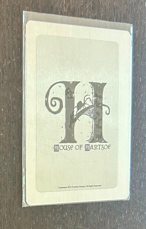 EVERETTE HARTSOE METALLIC CARD -- Razor (House Of) -- LE Metal Trading ...