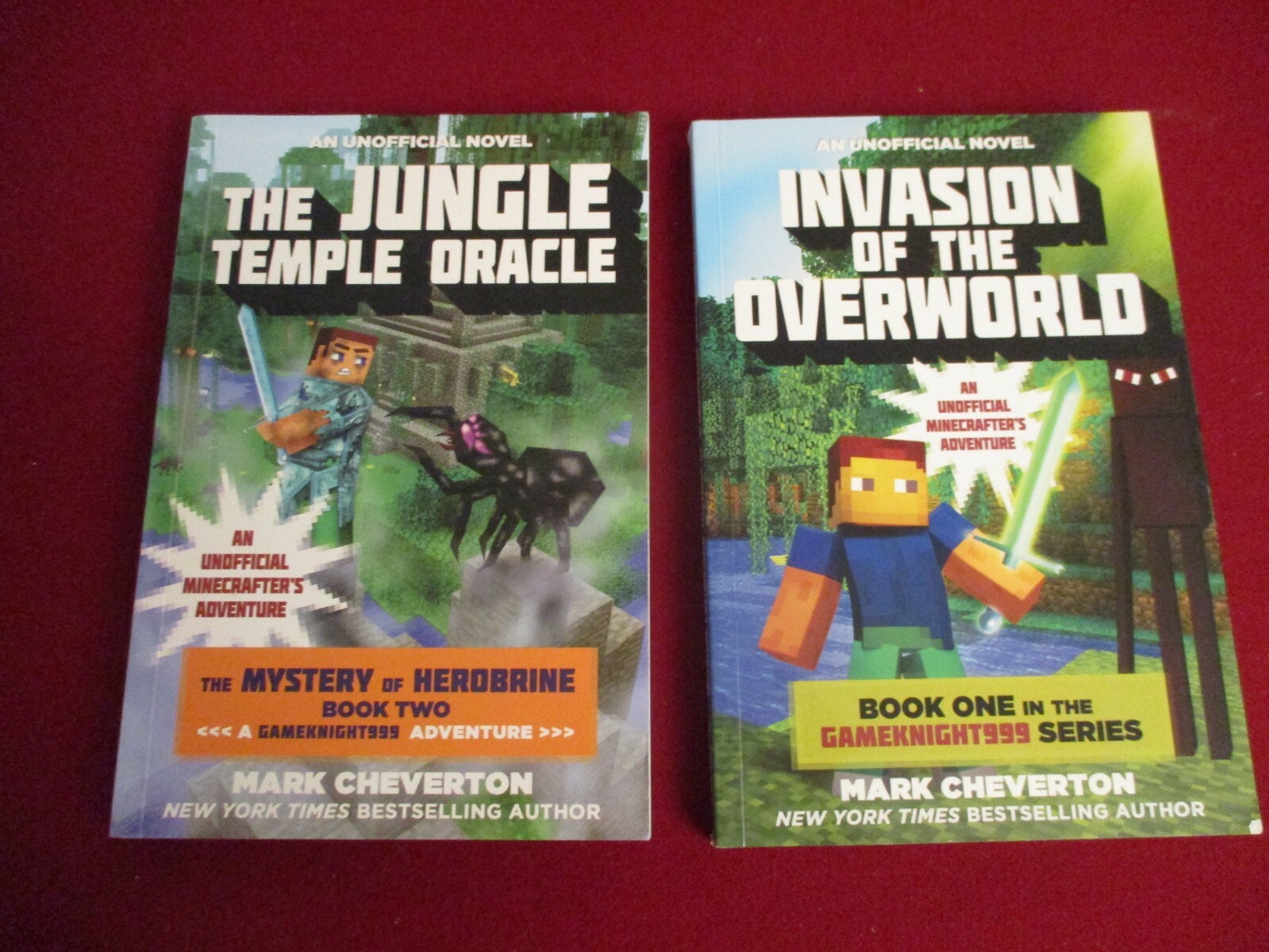 The Gameknight999 Box Set ~ 6 Volume Minecraft Adventure Books | eBay