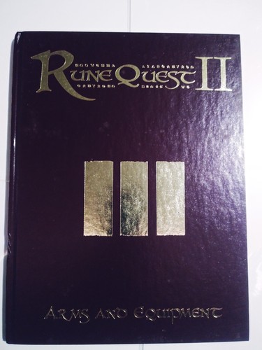 RUNE QUEST II Arms And Equipment HC 2010 VHTF RuneQuest | eBay