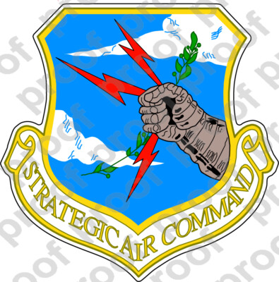 STICKER USAF AIR FORCE STRATEGIC AIR COMMAND v1 | eBay