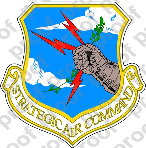 STICKER USAF AIR FORCE STRATEGIC AIR COMMAND v1 | eBay