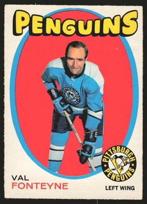 1971-72 OPC O-Pee-Chee EX Val Fonteyne Pittsburgh Penguins #189 | eBay