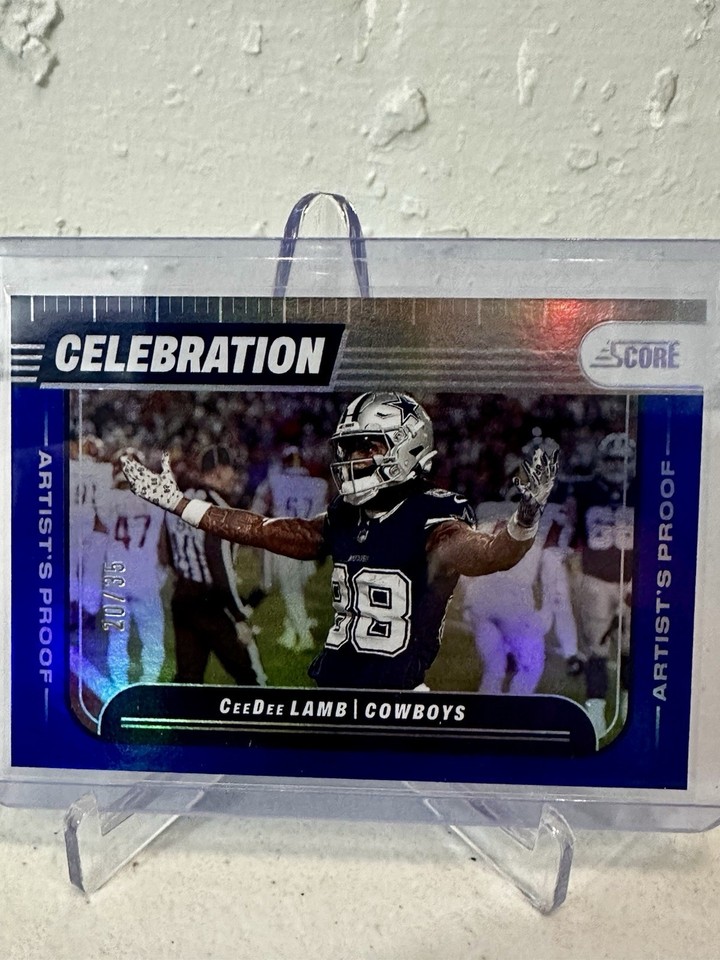 2024 Score Celebration CeeDee Lamb #C-CLB Artist's Proof /35 | eBay