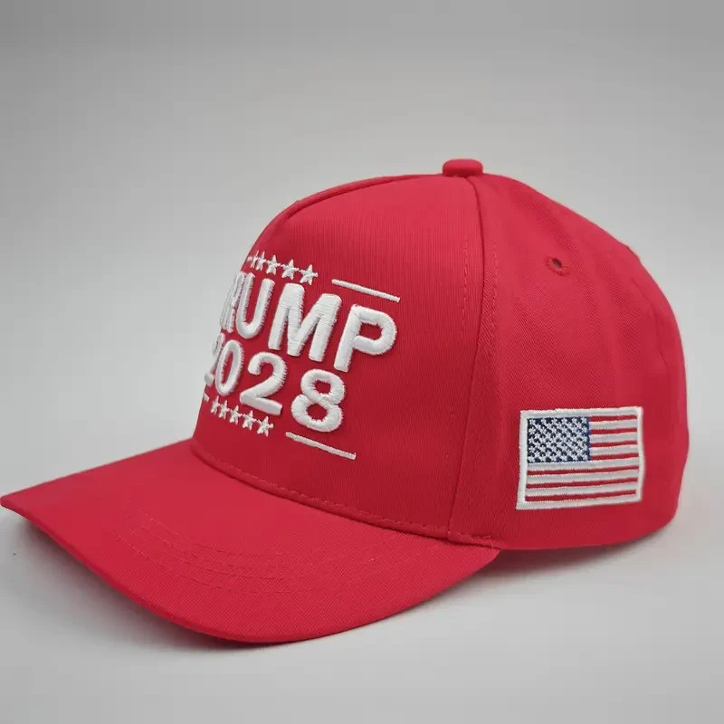 Trump 2028 Embroidered Baseball Cap, MAGA Hat, Make America Great Again ...