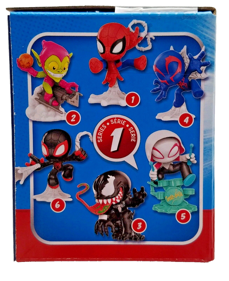 Spiderman Marvel Mighty Verse Collection Figures Series 1 Set Gwen ...