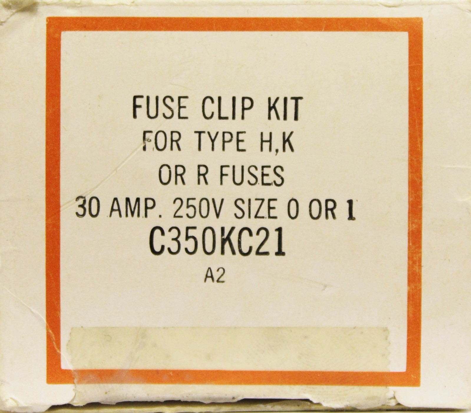 CUTLER HAMMER Type H, K or R Fuse Clip Kit 30 Amp C350KC21 | eBay