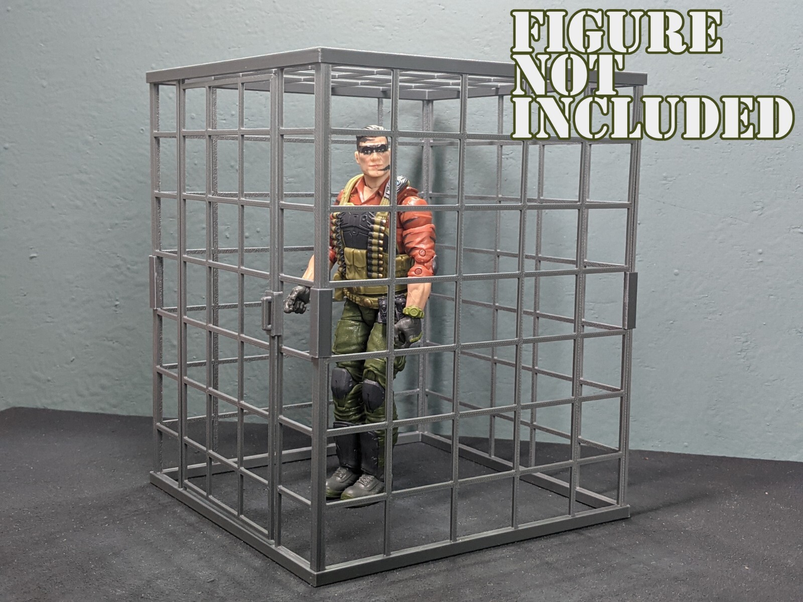1/12 Scale Prison Jail Cell/Cage - For GI Joe and other 6" action ...