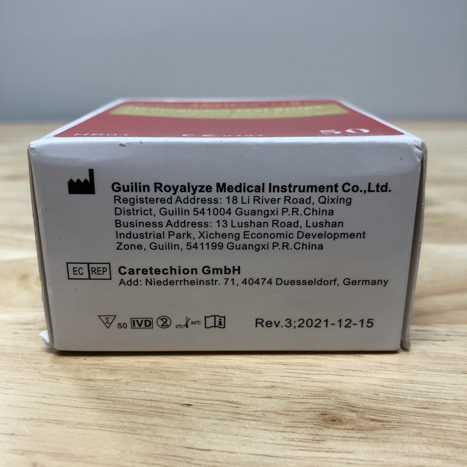 Accu-Answer iSaw Hemoglobin Test Strips-50 Test Strips Total | eBay