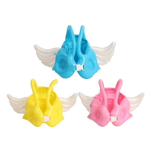 Kids Angel Wing Inflatable Swimsuit Swimming Vest Inflatable Floats ...