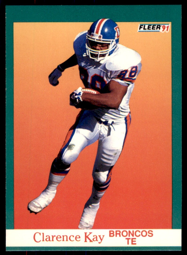 1991 Fleer Clarence Kay . Denver Broncos #50 | eBay