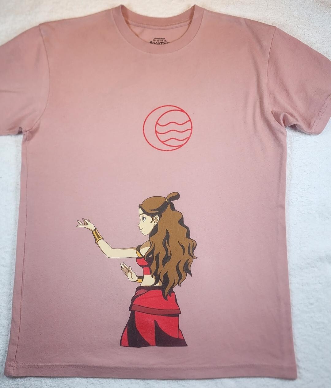 Womens S Nickelodeon AVATAR The Last Airbender Pink T… - Gem