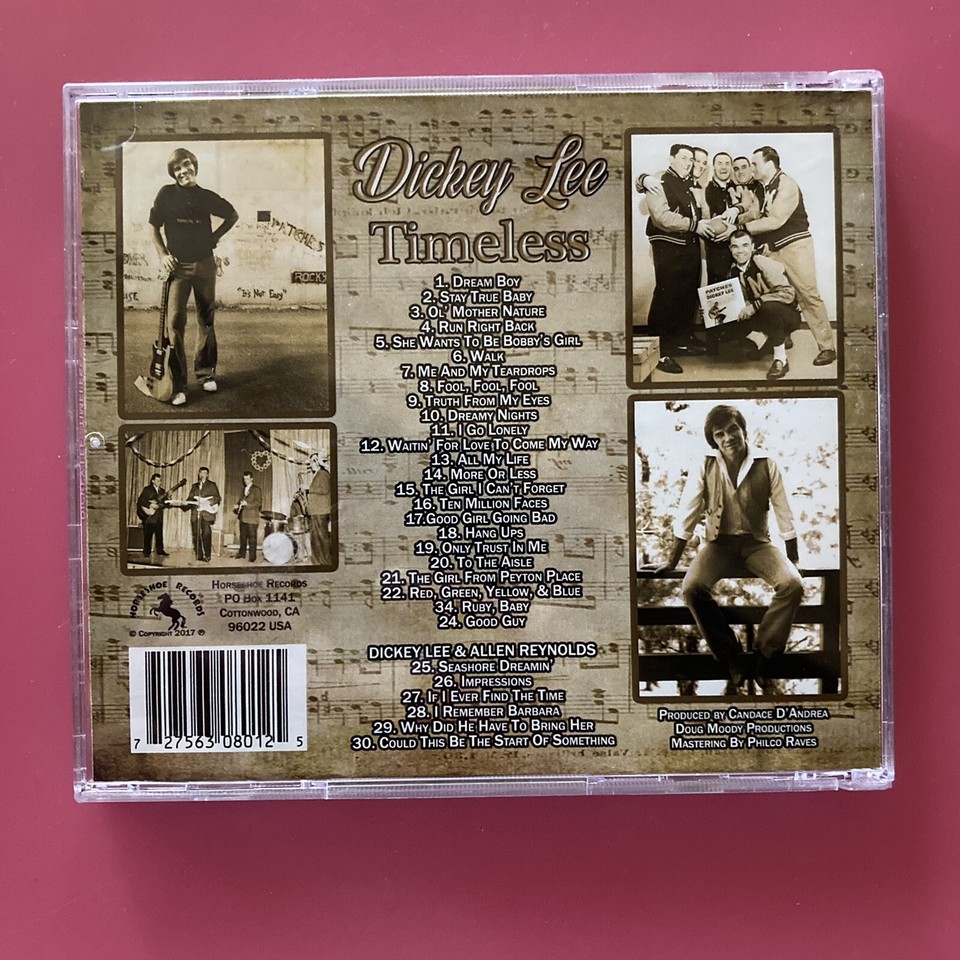 Dickey Lee - Timeless CD Country Pop Folk Rock 2017 Horseshoe Records US NM | eBay