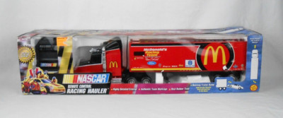 ToyBiz NASCAR Bill Elliot Team McDonalds Remote Control Racing Hauler ...