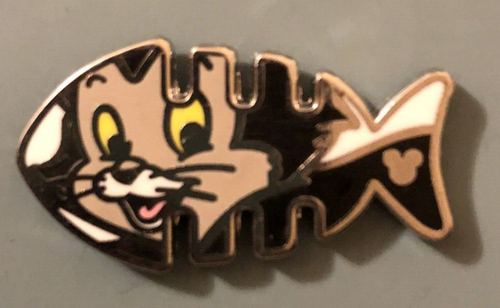 HKDL Hong Kong Hidden Mickey 2018 Fishbone Figaro Disney Pin Trading ...
