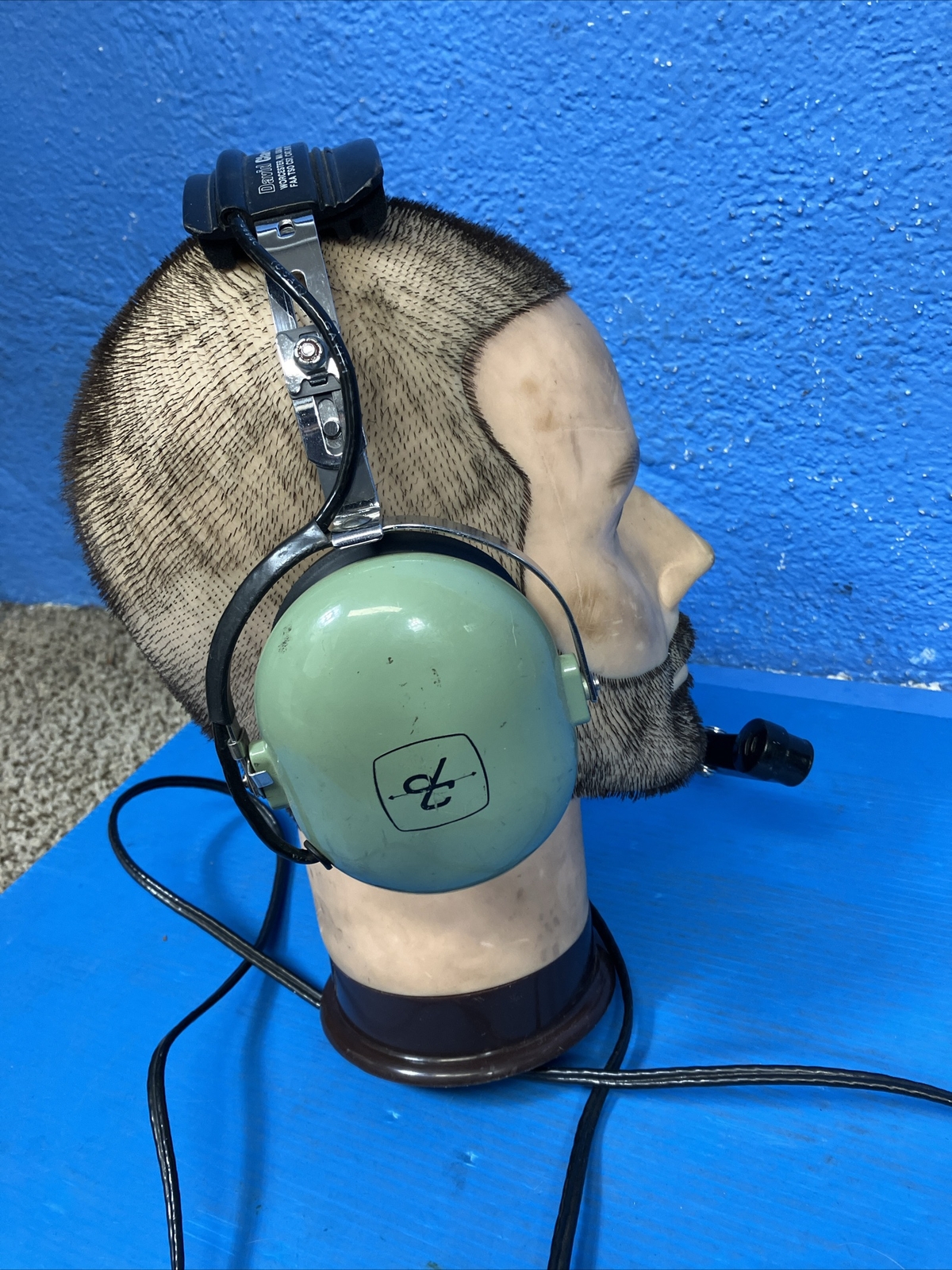 David Clark H10-40 Aviation Headset, M•1/DC Microphone, Dual Plug | eBay