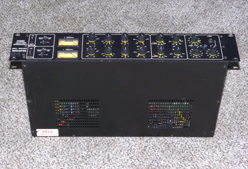 DRAWMER 1960 VACUUM TUBE PRO ANALOG COMPRESSOR/LIMITER PRE-AMP - ONE ...