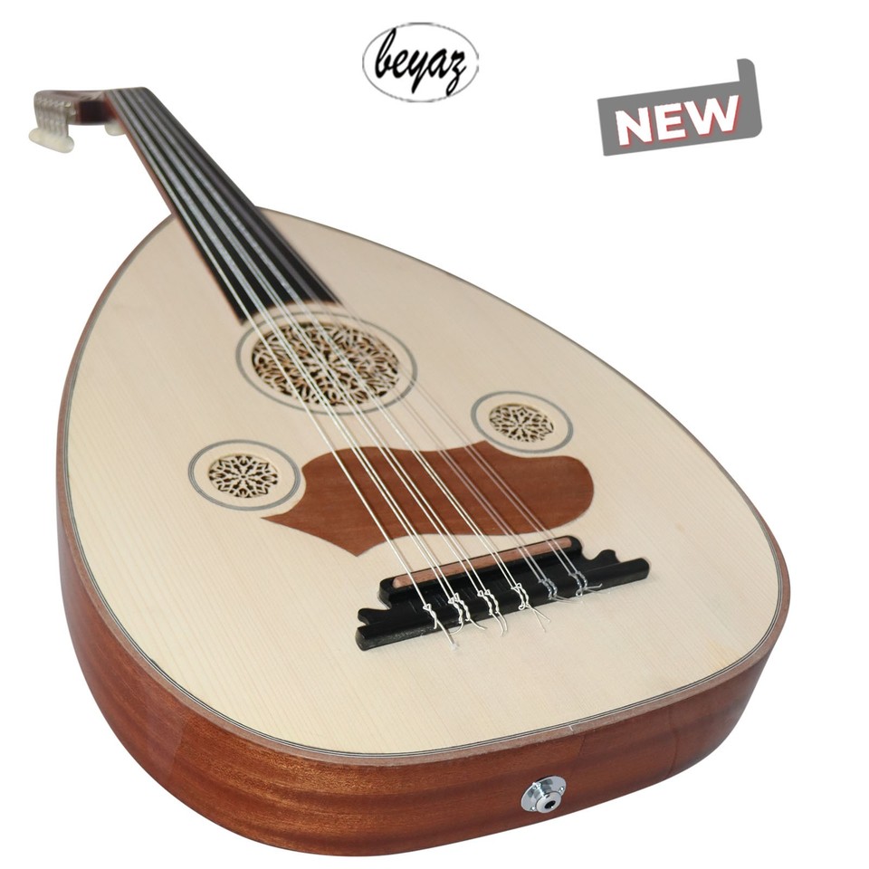 Halfcut Oud Ud E Acoustic Ud With Artec Pickup with Mp3 EQ JOYO usb ...