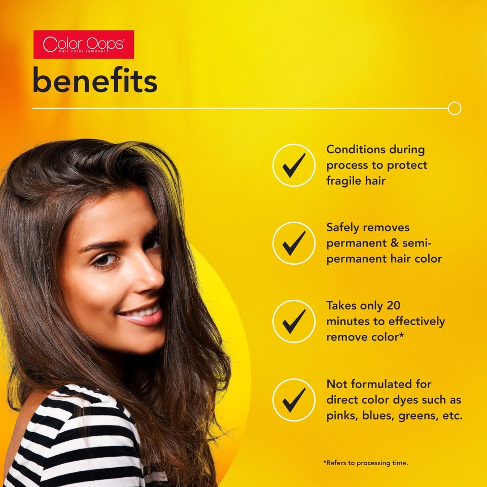 Extra Conditioning Hair Color Remover, 1 Application, Hair Dye Remover ...