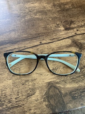 Tiffany & Co TF2109HB Havana Blue Eyeglasses Frames 53mm 17mm 140mm ...