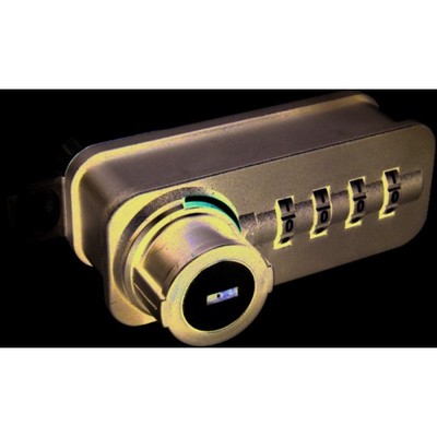 Serrure à code avec pêne à ressort - Dial Lock 58.4 Free code - droite ...