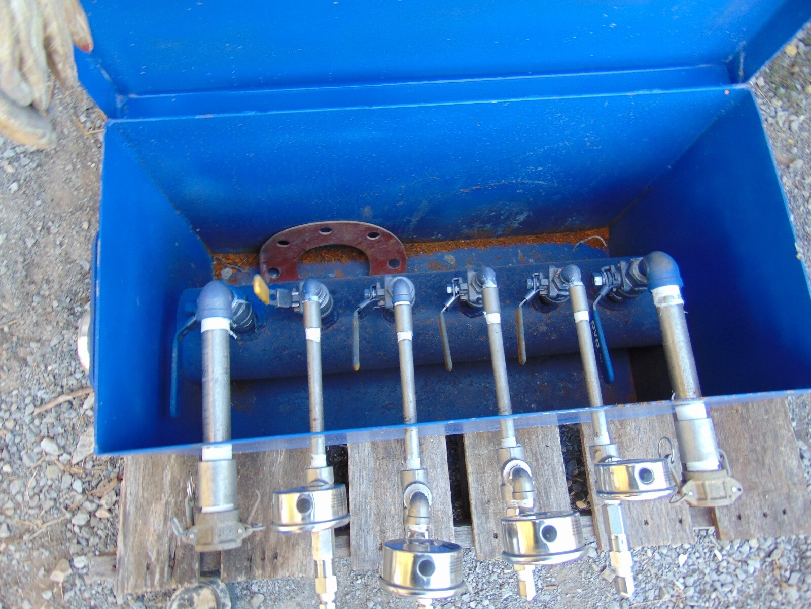 High Pressure Rock Jet Water Cutter Jetter Multi-Port Gang Box ROCKJET ...