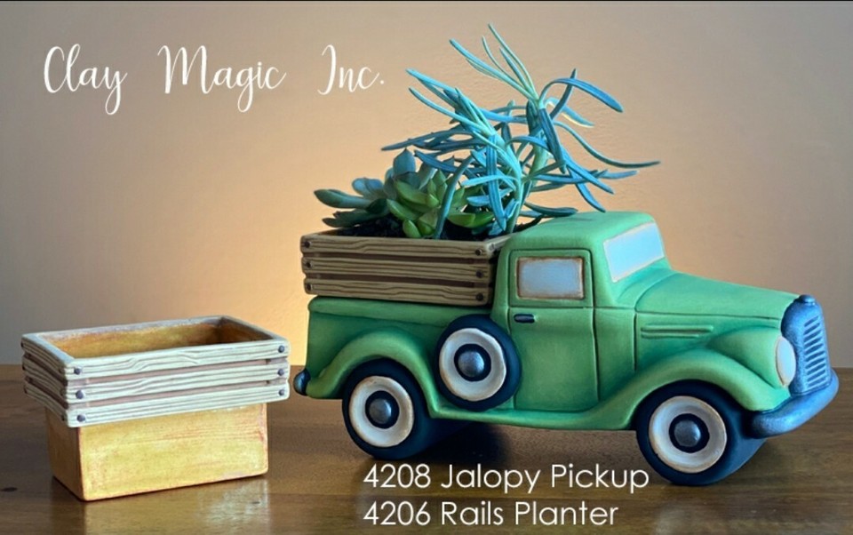 NEW Clay Magic Truck or Truck w Insert 4 U 2 Pick From Unpainted ...