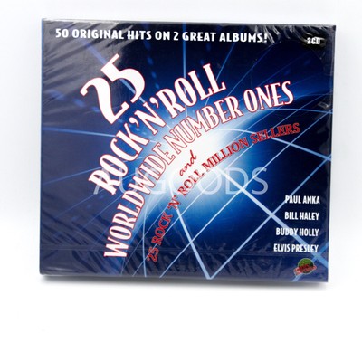 25 Rock 'n' Roll Worldwide No.1 BRAND NEW SEALED MUSIC ALBUM CD - AU ...
