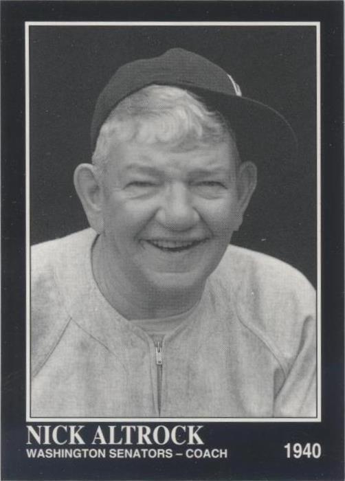 1994 The Sporting News Conlon Collection - Nick Altrock #1119 (RC) for sale online | eBay