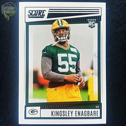 Kingsley Enagbare #318 - 2022 Near Mint Rookie Card - Green Bay Packers ...