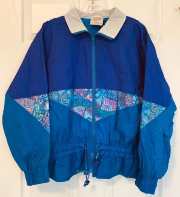 Vintage Westside Connection Nylon Windbreaker Jacket Medium Color Block ...