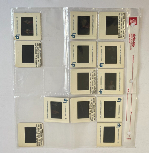 Chicago Punk Rock Music Bands 80s 35mm COLOR SLIDES Phil n The Blanks ...