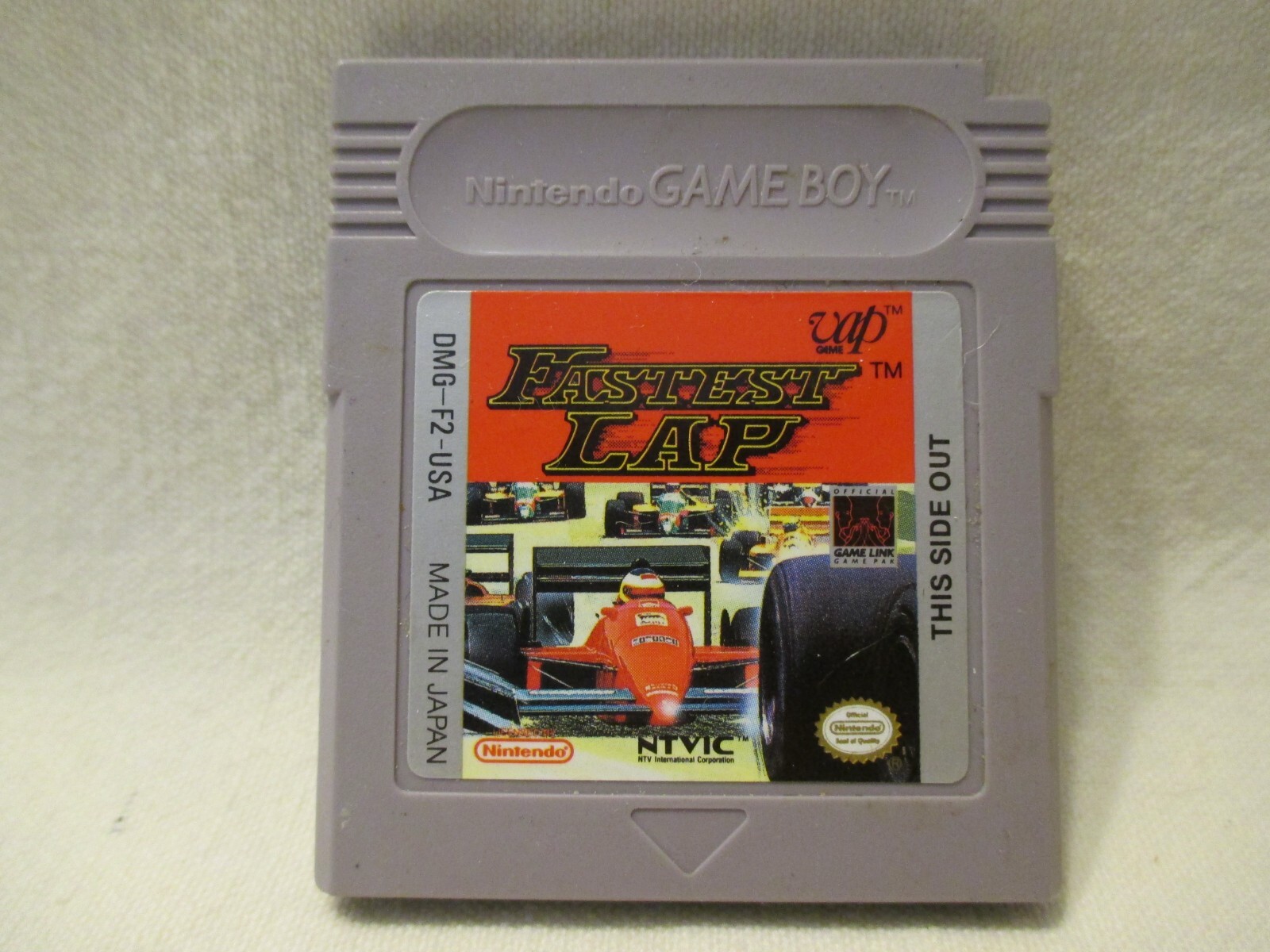 Vintage 1991 Nintendo Gameboy Fastest Lap Game with Box 97933200027 | eBay